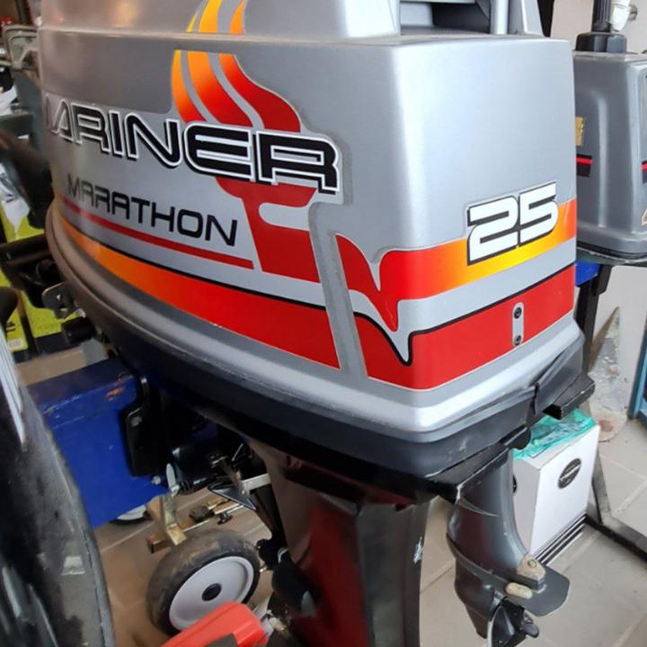 Mariner 25 HK langben – M.B. Boats & Sat-Com ApS.