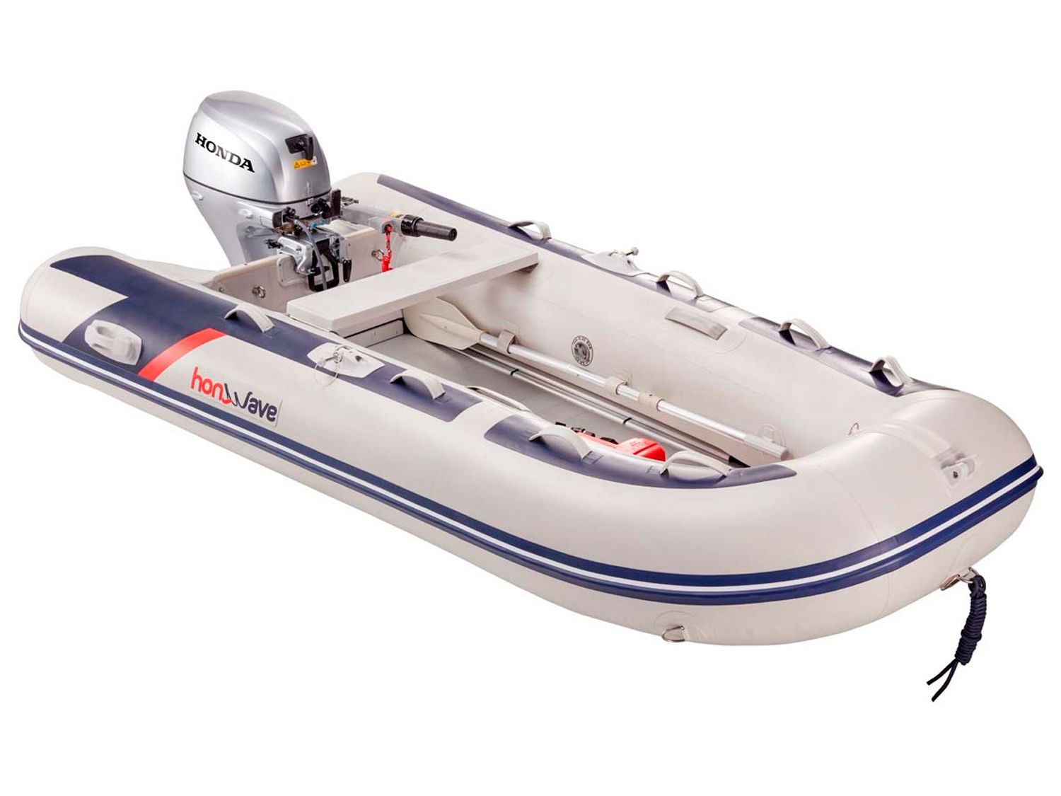 Honwave T30 AE, Gummibåd – M.B. Boats & Sat-Com ApS.