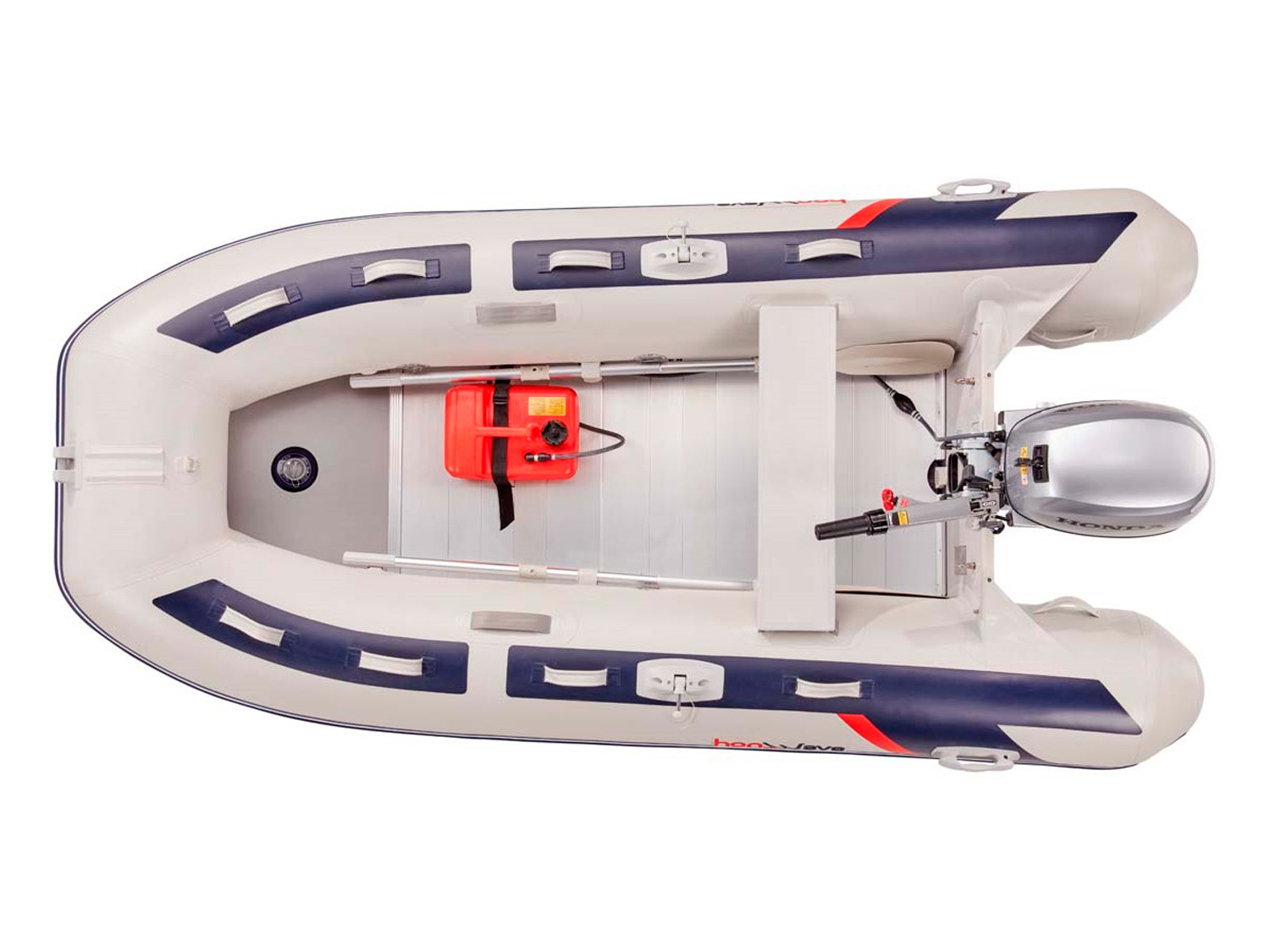 Honwave T30 AE, Gummibåd – M.B. Boats & Sat-Com ApS.