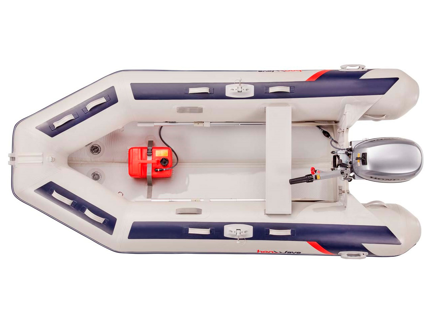 Honwave T32 IE, Gummibåd – M.B. Boats & Sat-Com ApS.