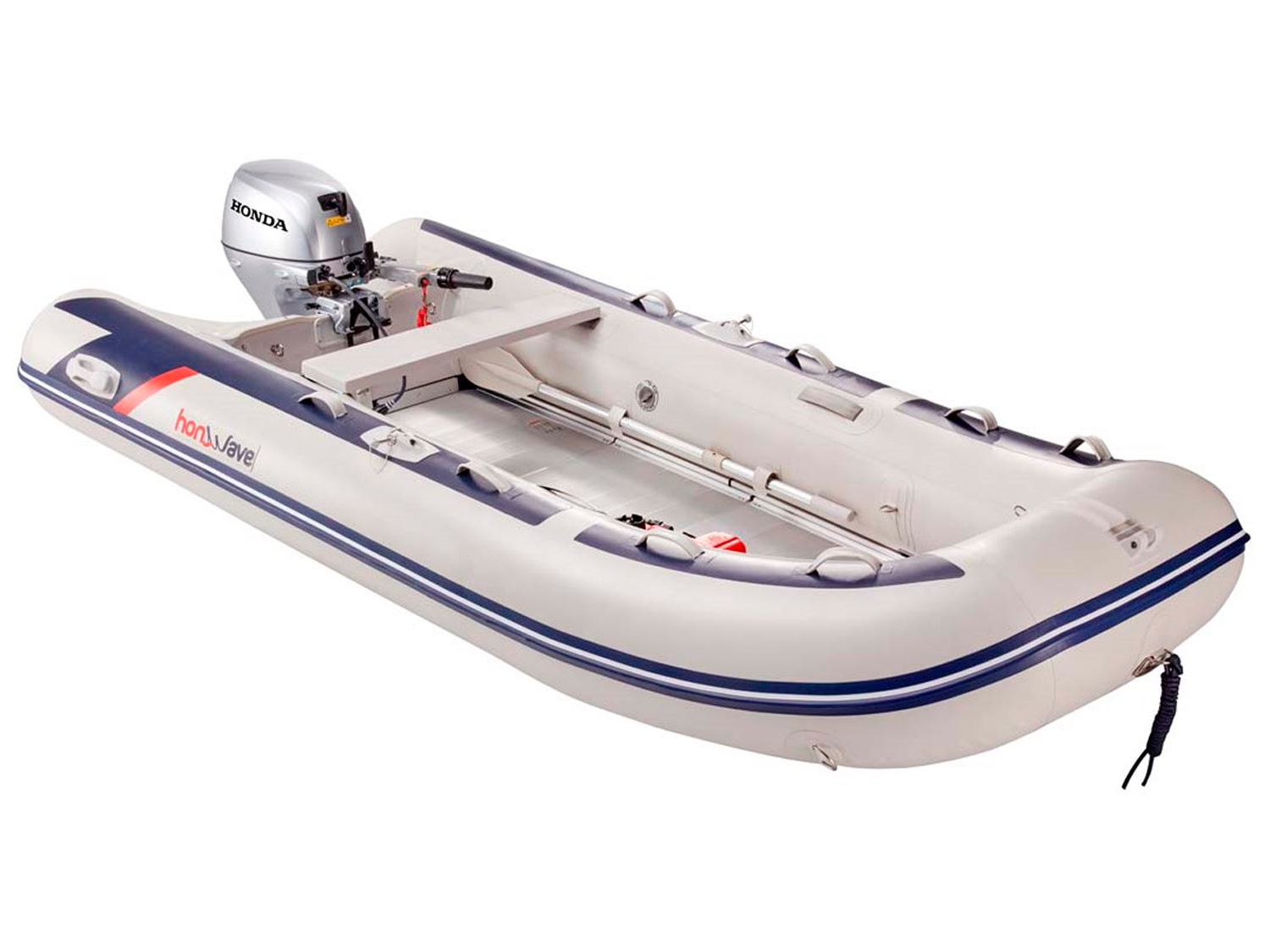 Honwave T35 AE, Gummibåd – M.B. Boats & Sat-Com ApS.