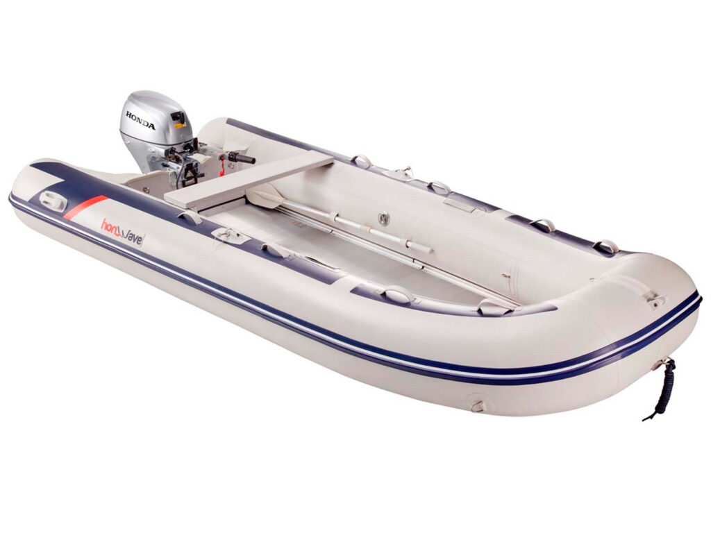 Honwave T40 AE3, Gummibåd – M.B. Boats & Sat-Com ApS.