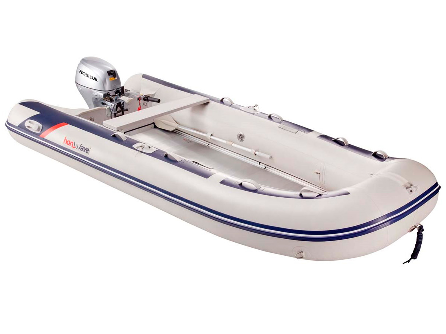 Honwave T40 AE3, Gummibåd – M.B. Boats & Sat-Com ApS.