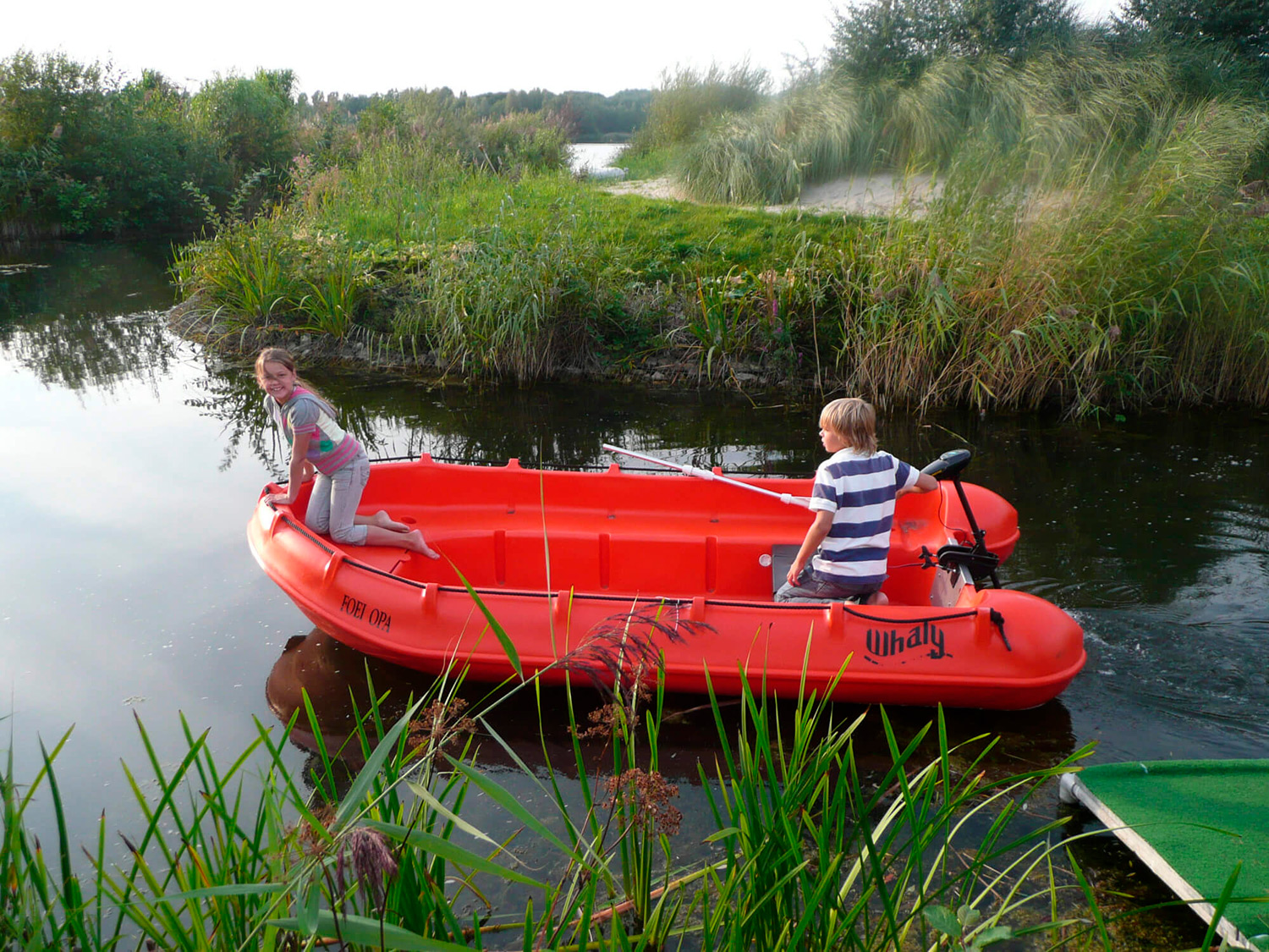 Whaly 370 jolle – M.B. Boats & Sat-Com ApS.