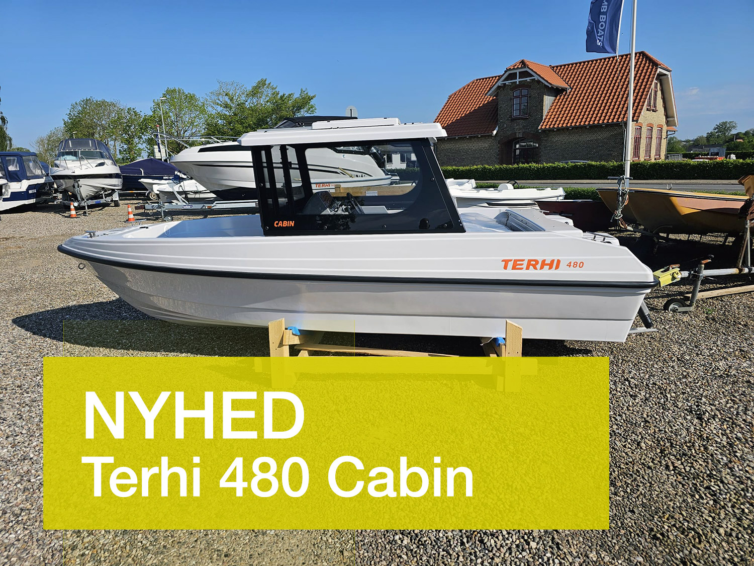 TERHI 480 Cabin m. udstyrspakke – M.B. Boats & Sat-Com ApS.
